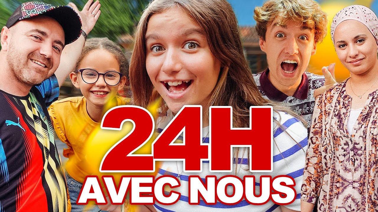 24 Heures Avec Nous Et Massilya Et Papa Youtube