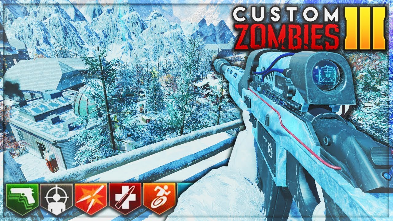FAIRE DU SKI EN ZOMBIES ?? + Easter egg & Epic Boss Fight | Custom ...
