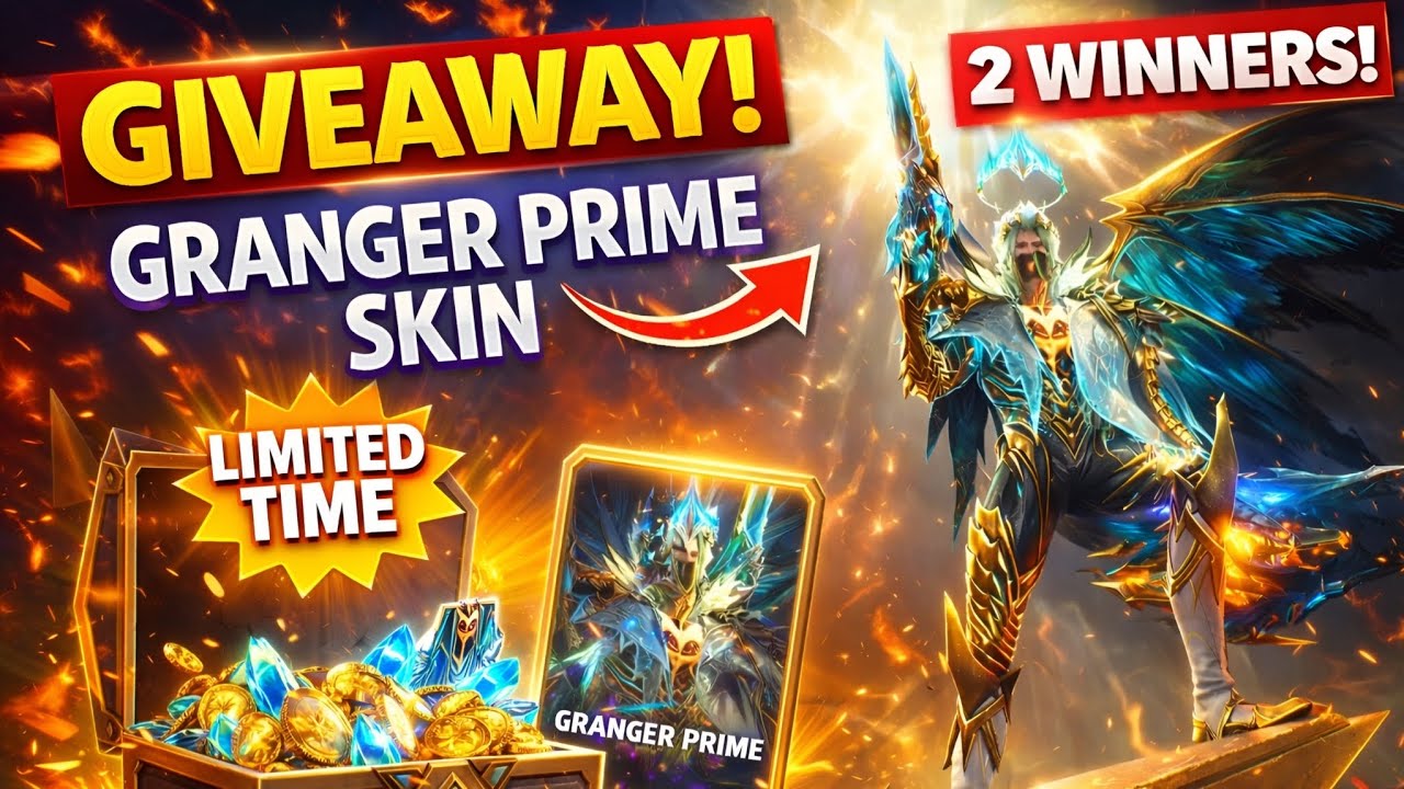GRANGER PRIME SKIN GIVEAWAY 😱🔥 | 2 WINNERS | LIMITED TIME! - YouTube