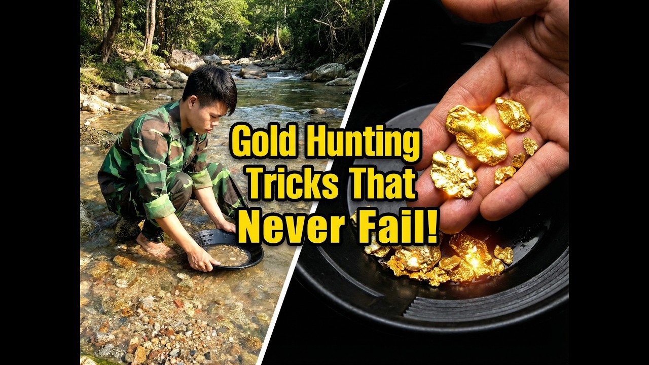 GOLD MINING Under a Waterfall: I Found a 2026 Motherlode! - YouTube