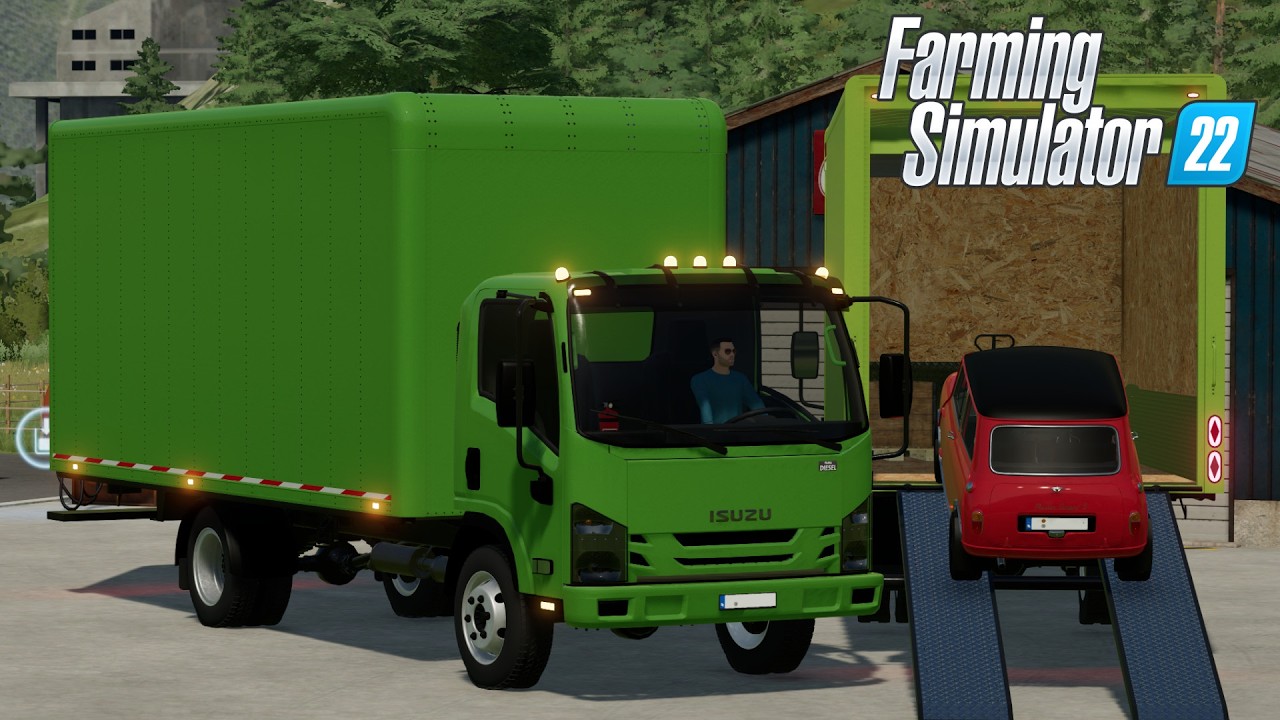 FS22 - 2018 Isuzu NPR TRUCK (AUTOLOAD) - Truck Mod for Farming ...