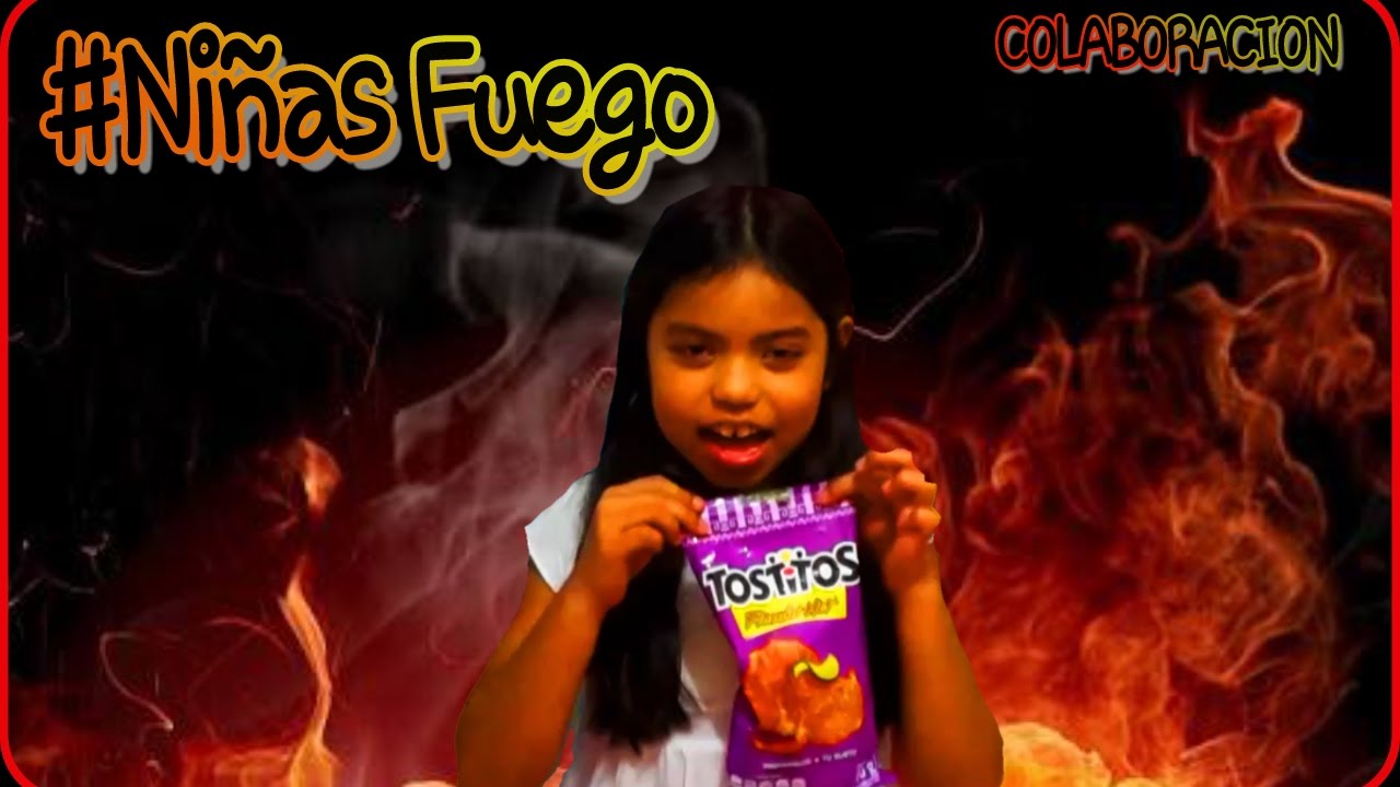 #NIÑAS FUEGO!!! (Colaboración)... Reto De Frituras Picosas!!! - YouTube