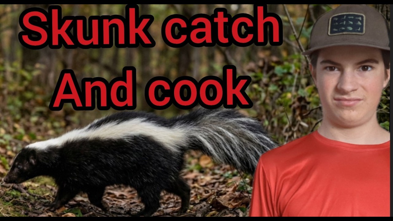 skunk catch and cook - YouTube