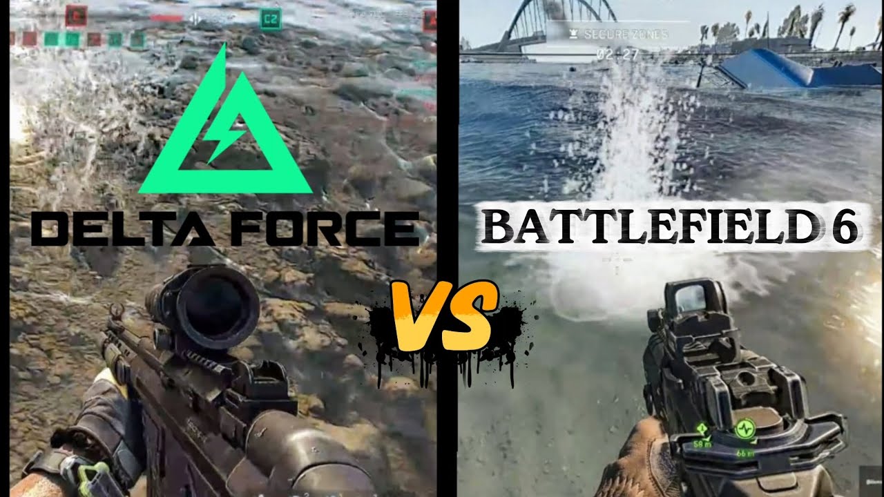 BATTLEFIELD 6 ( REDSEC) VS DELTA FORCE - PHYSICS & DETAILS COMPARISON 🔥 ...