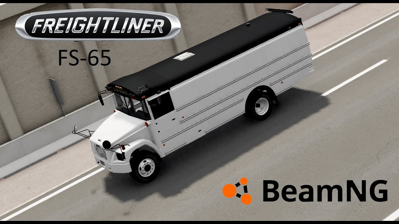 BeamNG DRIVE Mods - 2002 Freightliner FS-65 - YouTube