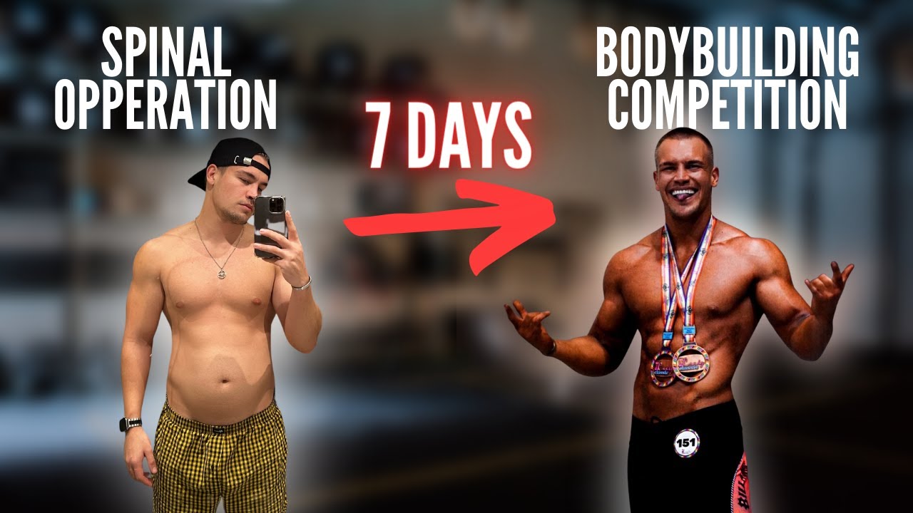 I Had 7 DAYS to PREP for a BODYBUILDING SHOW - YouTube