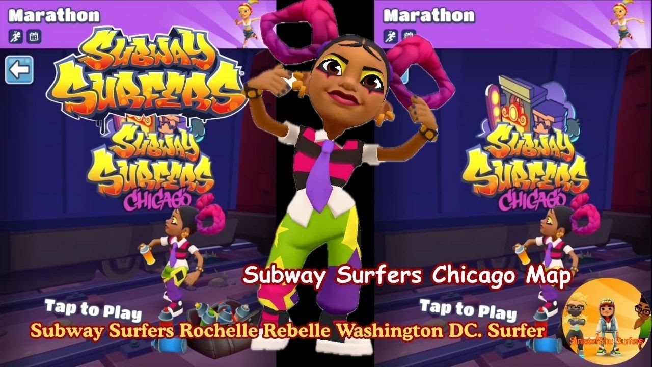 Subway Surfers Rochelle Rebelle Washington DC Surfer Subway Surfers ...