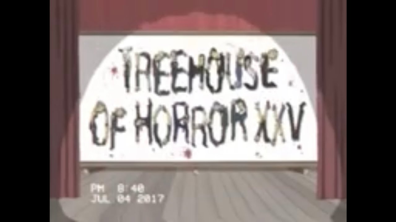 The Simpsons: Treehouse of Horror XXV Opening (2014) - YouTube