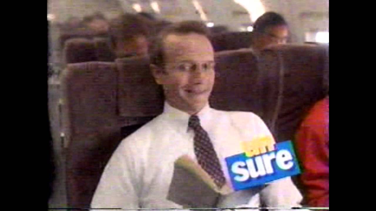 1993 Sure Commercial (Sure or Un-Sure) - YouTube