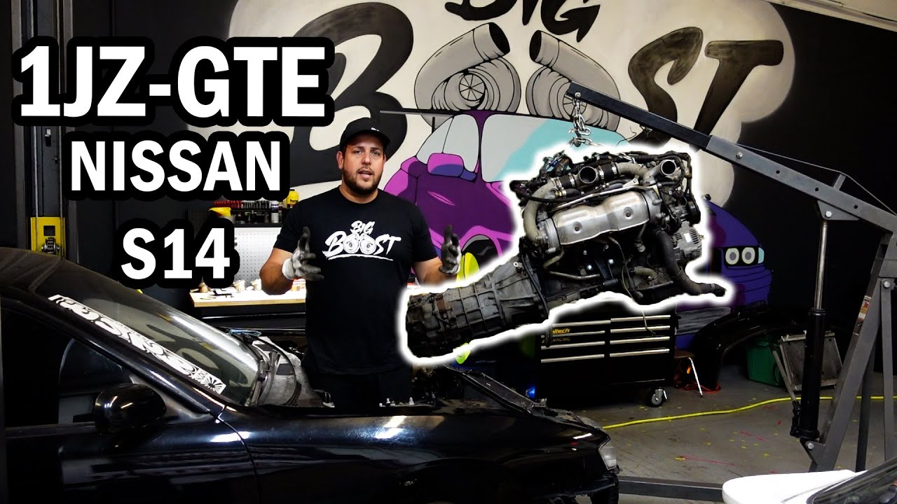 1JZGTE NISSAN S14 KOUKI SINGLE TURBO BUILD REVEAL - YouTube
