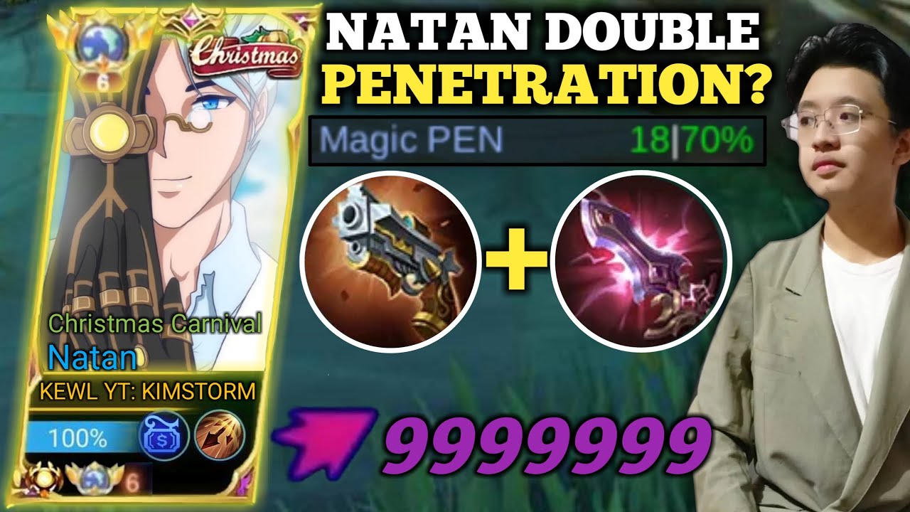 NATAN DOUBLE PENETRATION?(MUST WATCH) | SOLO MYTHIC RANK | NATAN BEST BUILD 2023 | TOP GLOBAL ...