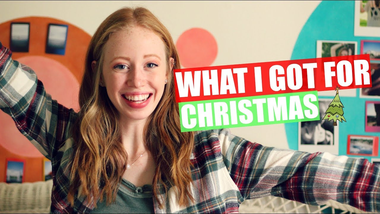 WHAT I GOT FOR CHRISTMAS 2017 | JustAli - YouTube