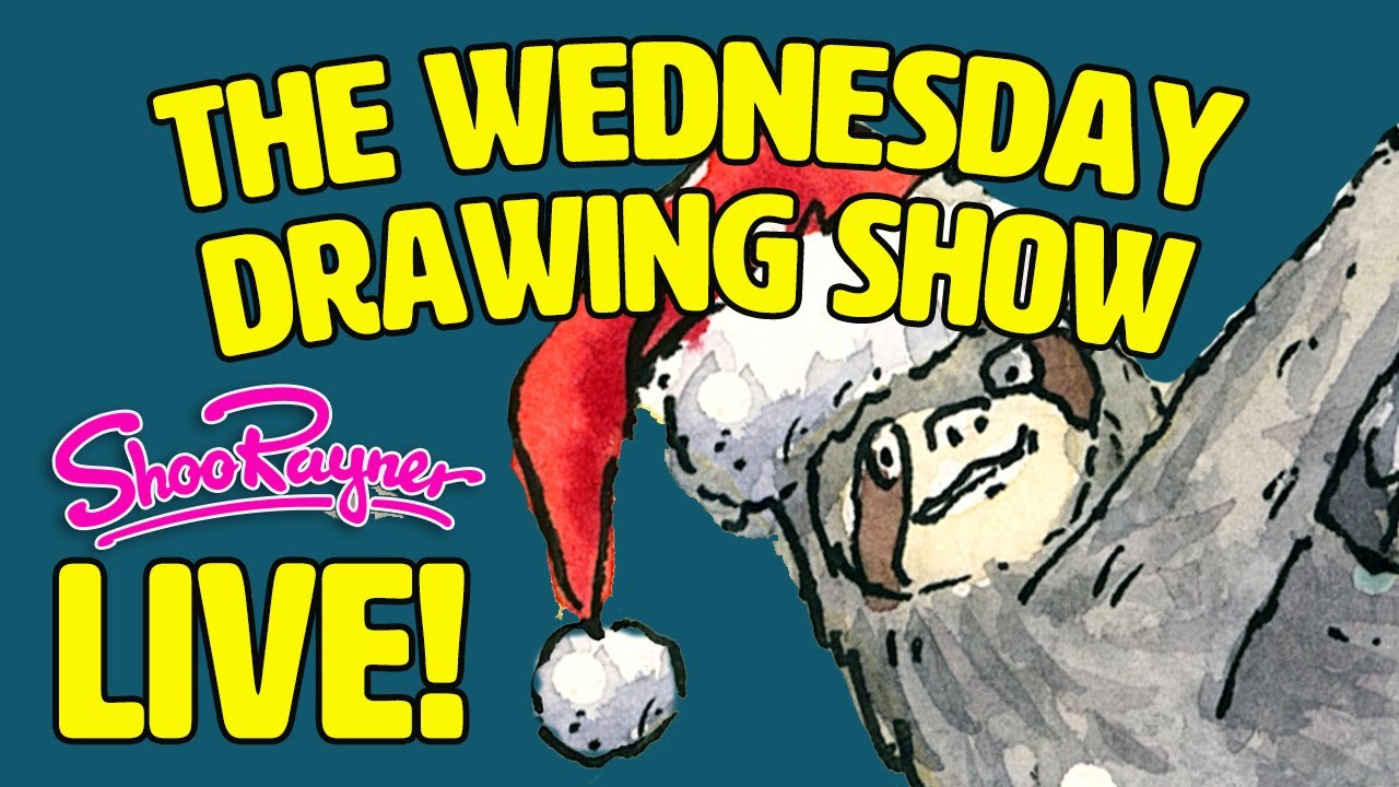 The Wednesday Drawing Show 9th Dec 2020 14:00uk time - YouTube