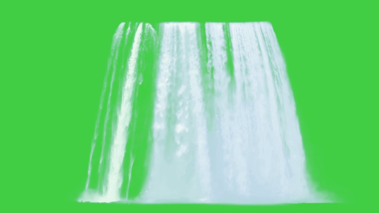 Greenscreen effect animasi random waterfall || transisi # ...
