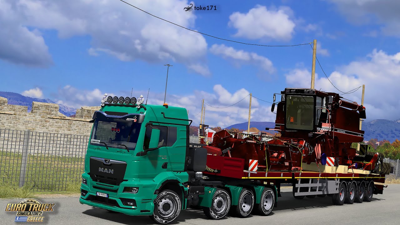 [ETS2 1.53] MAN TGS 2020 | Ioannina - Argostoli,Greece DLC - YouTube