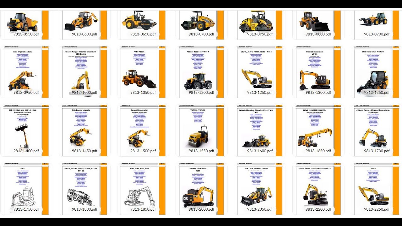 JCB Service Manual - Diagrams - Repair - Maintenance 3CX 4CX Fastrac ...