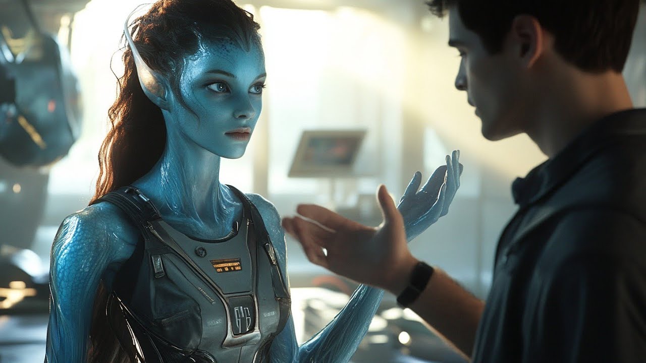 The Alien Queen Was Saved by a Primitive Human, Leaving the Alien King ...