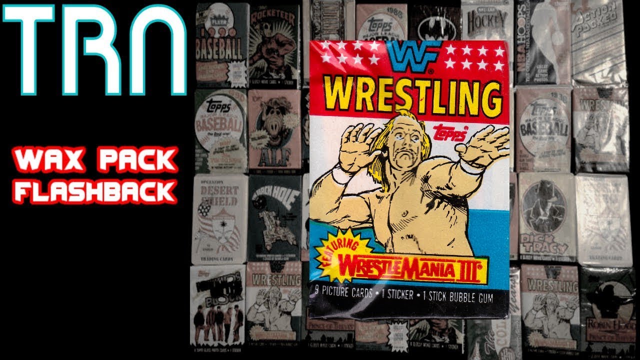Wax Pack Flashback: Wwf Wrestlemania 3 Cards (1987) - Youtube