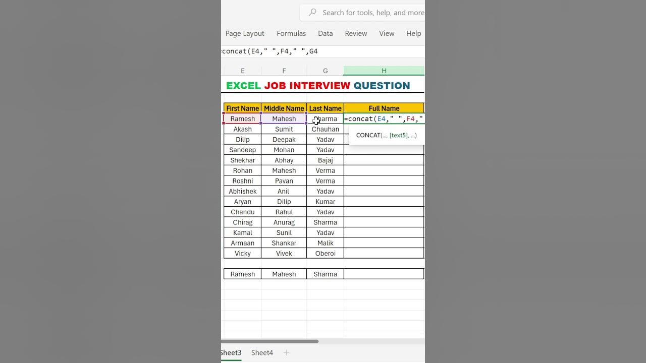 Excel Tips: Ace Your Job Interview with this Top Question! #exceltips #exceltutorial #shorts ...