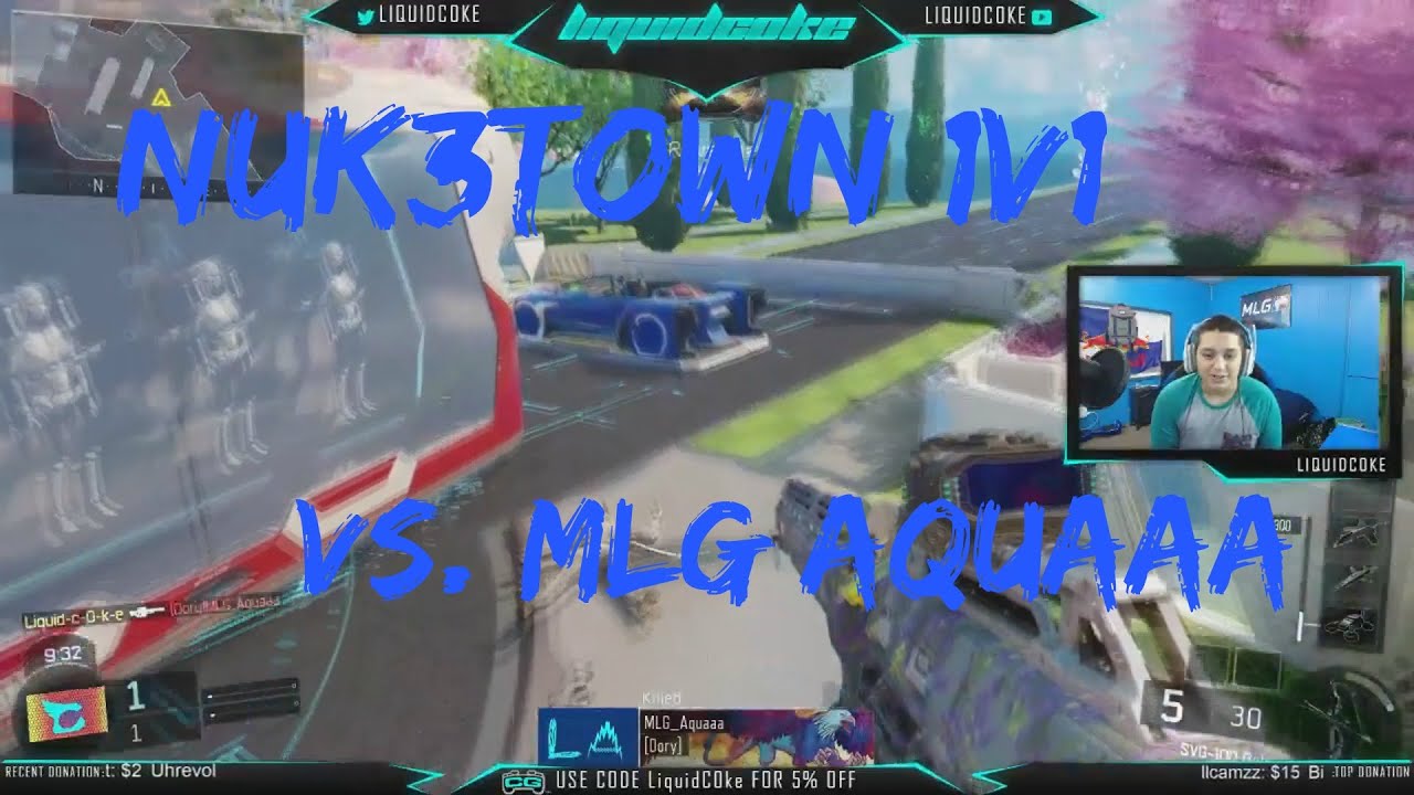 Nuketown 1v1 Vs. MLG Aquaaa - YouTube