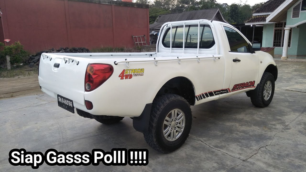 Strada Triton Single Cabin GLx 4x4 2014 Harga Murah aja lur - YouTube