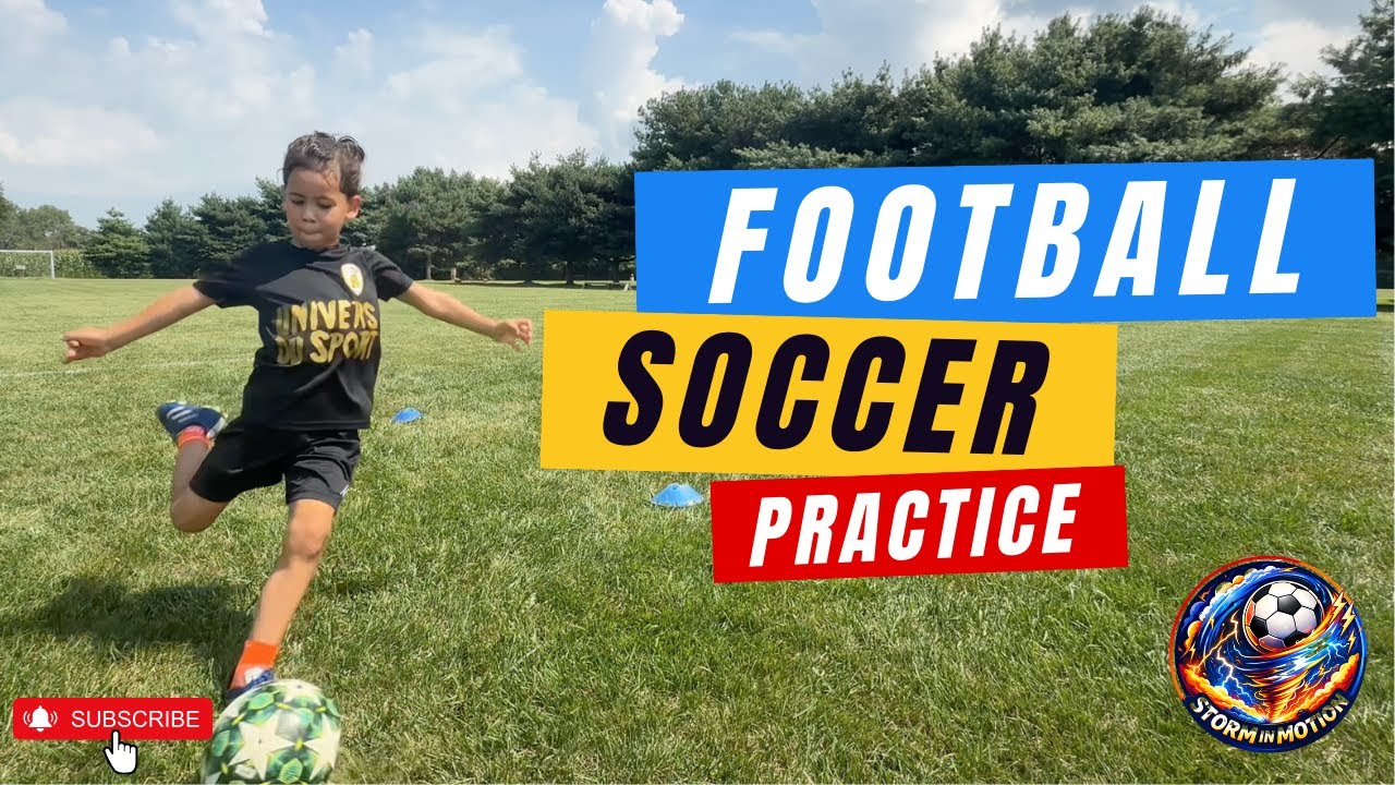 U5 U6 U7 Football (Soccer) Training : Fun Drills, Speed, Dribbling ...