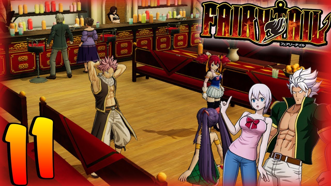 Fairy Tail Part 11 - Unlocking New Members And Getting Rank 25 Guild - YouTube