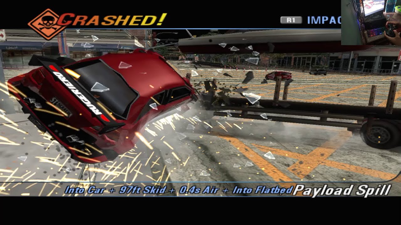 burnout 3 takedown ps2 pcsx2 gameplay - YouTube
