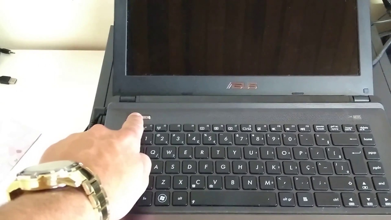 Tecla do Setup Notebook Asus - YouTube