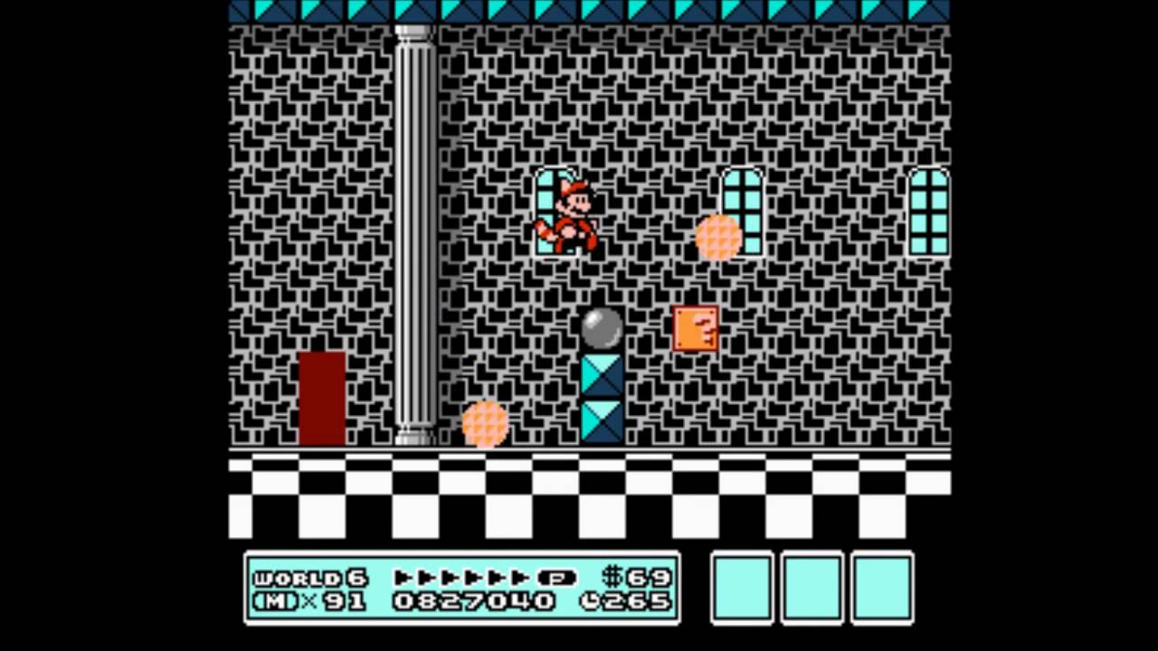 Super Mario Bros 3: NES World 6 Ice Land Pt. 1 of 2 - YouTube