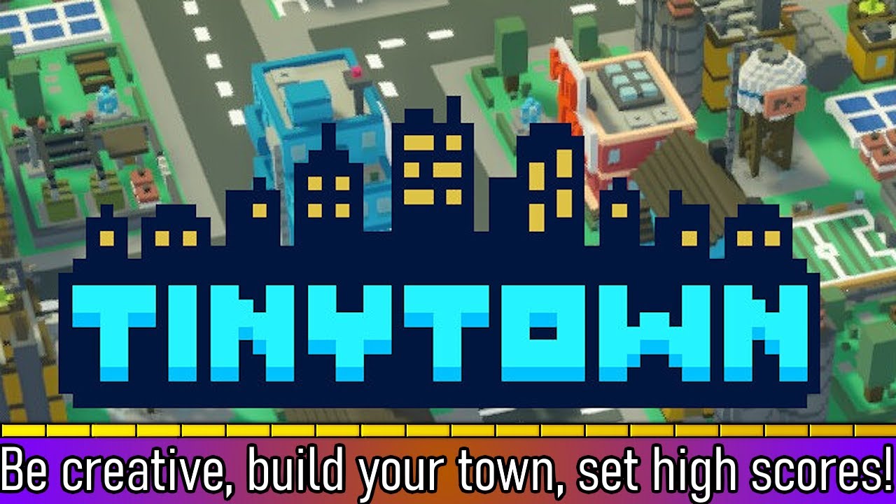 Tinytown - Fill up a square area with buildings and create your own ...