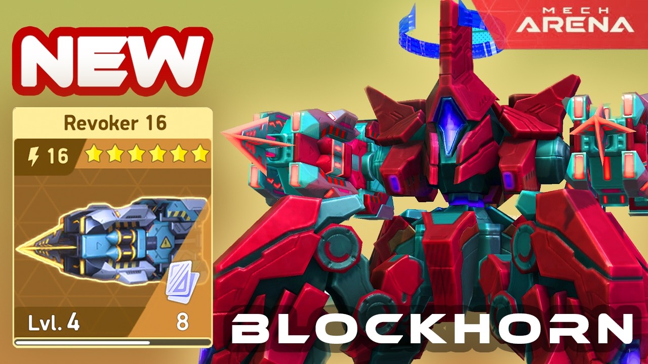 Was That a Bad Idea? I try Melee Blockhorn and Revoker - Mech Arena ...