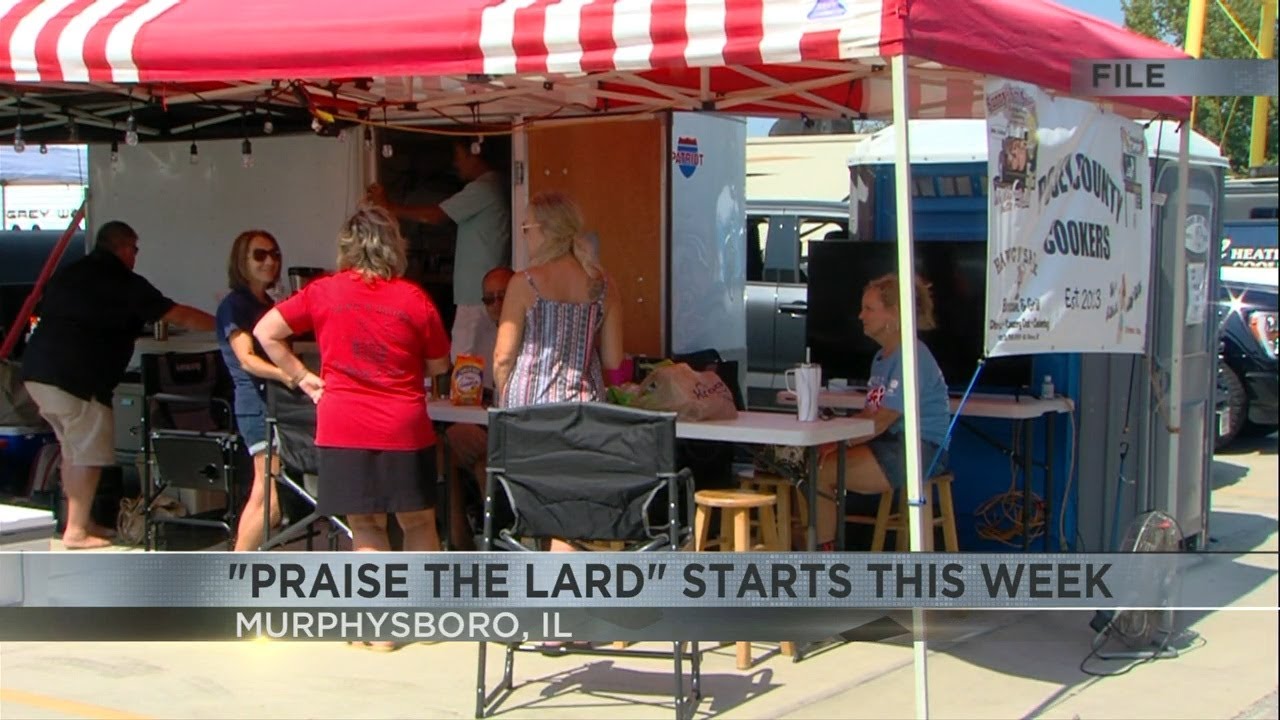 Praise the Lard BBQ Cook-off starts tomorrow - YouTube