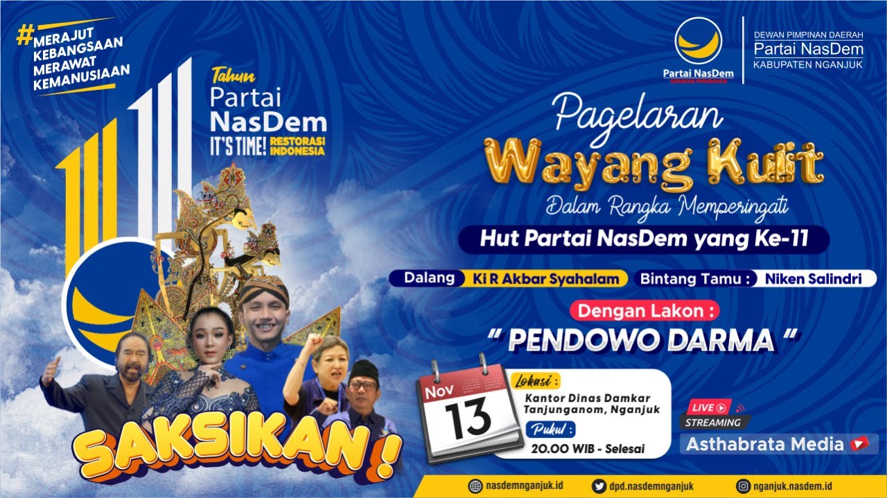 📡WAYANG KULIT \\ DALANG KI AKBAR SYAHALAM // LAKON PENDOWO DARMA \\ BT ...