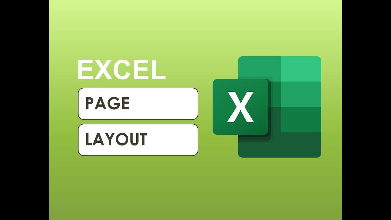 How to Excel Page Layout - YouTube