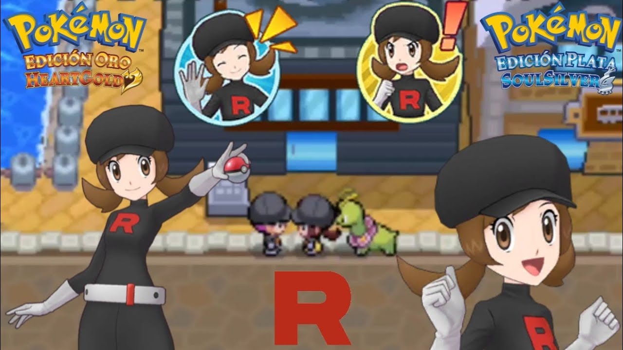 Lira se une al Team Rocket?! ¡TODAS las interacciones! | Pokémon Oro ...