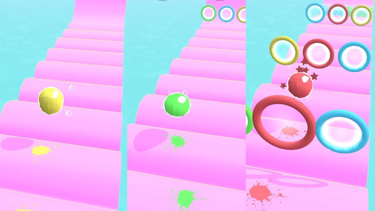 Satisfying Mobile Game Jelly Bounce 3D - ASMR Jelly Ball Gameplay ...