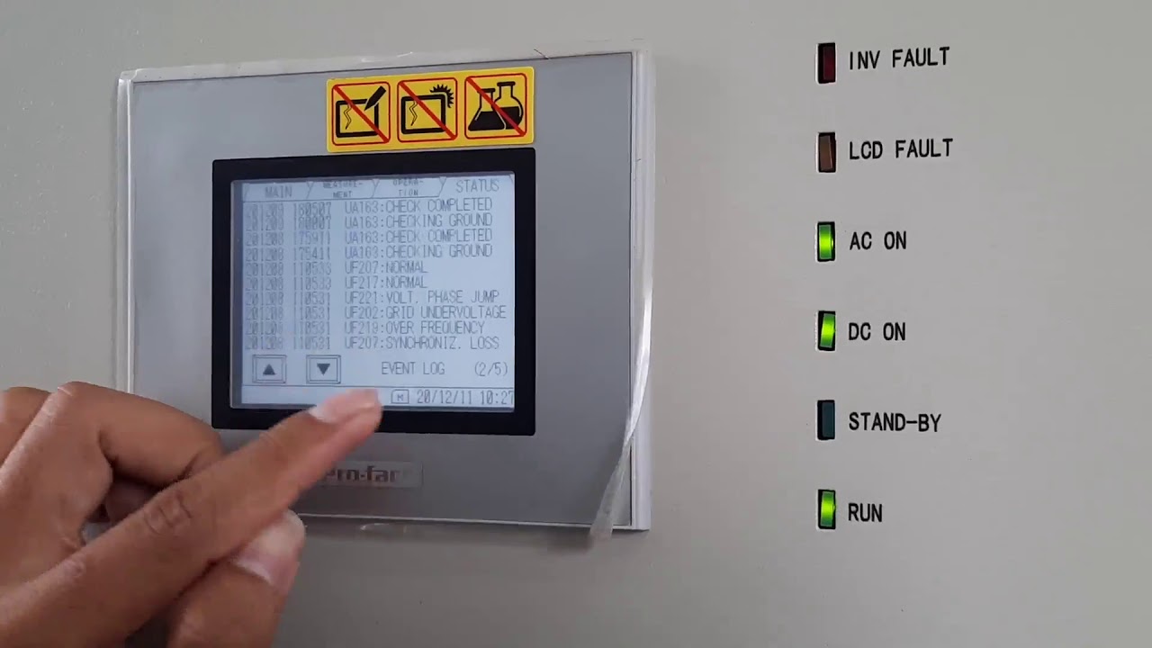 Hướng dẫn vận hành PV Inverter TMEIC | Operating Instructions for PV ...