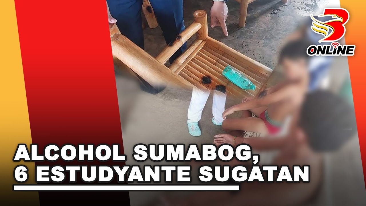 Alcohol sumabog, 6 estudyante sugatan - YouTube