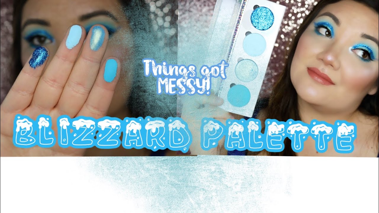 Give Me Glow Cosmetics Blizzard Palette ️ - YouTube