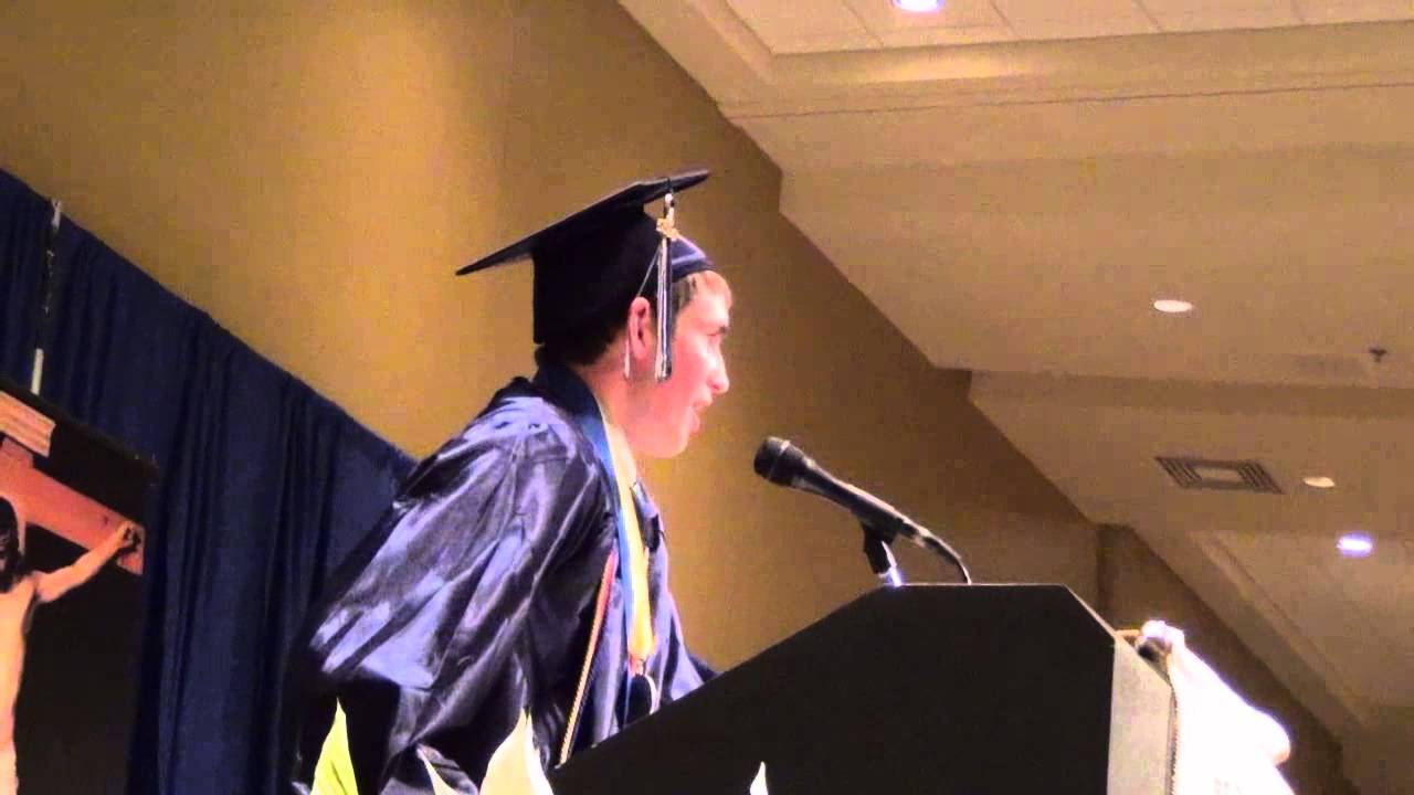Patrick Wille Peoria Notre Dame Graduation Speech - June 2, 2013 - YouTube