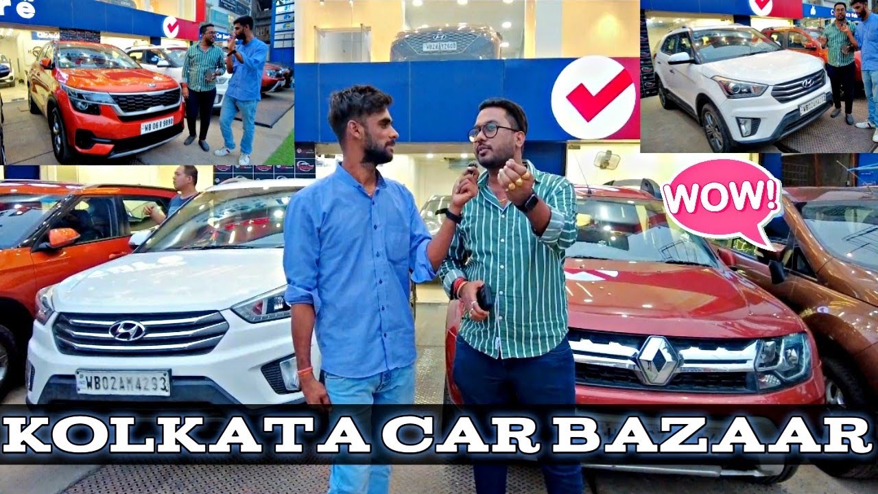 Kolkata Car Bazaar 🔥 Dhamaka Prices | Lot's of Collection | Kia Saltos ...