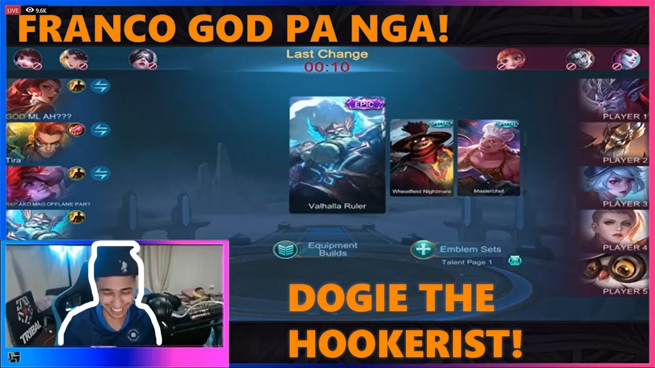DOGIE FRANCO HOOKERIST!! WITH TEAM JEJEMON | CREATOR GAMES | AKOSIDOGIE LIVE | GAME 3 - YouTube