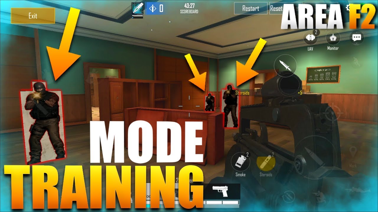 Area F2: Training Mode Gameplay / 60 FPS ULTRA GRAPHICS #AreaF2 - YouTube