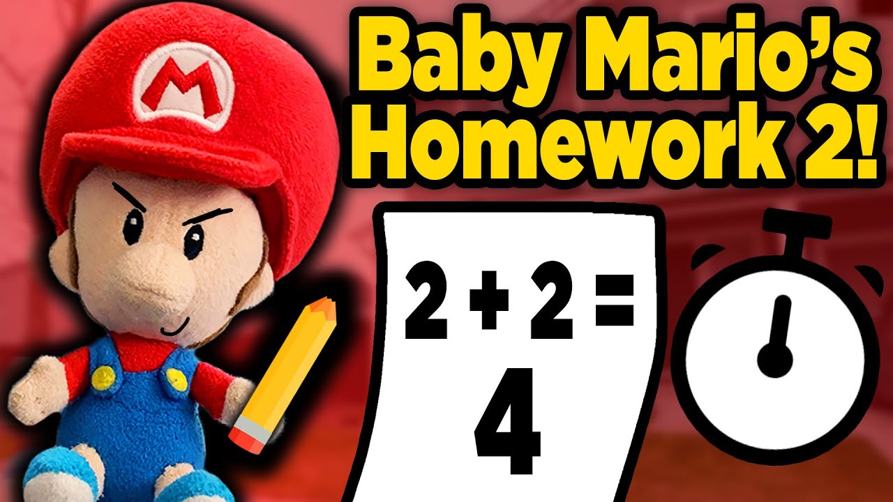 Baby Mario's Homework 2! (Remake) - YouTube