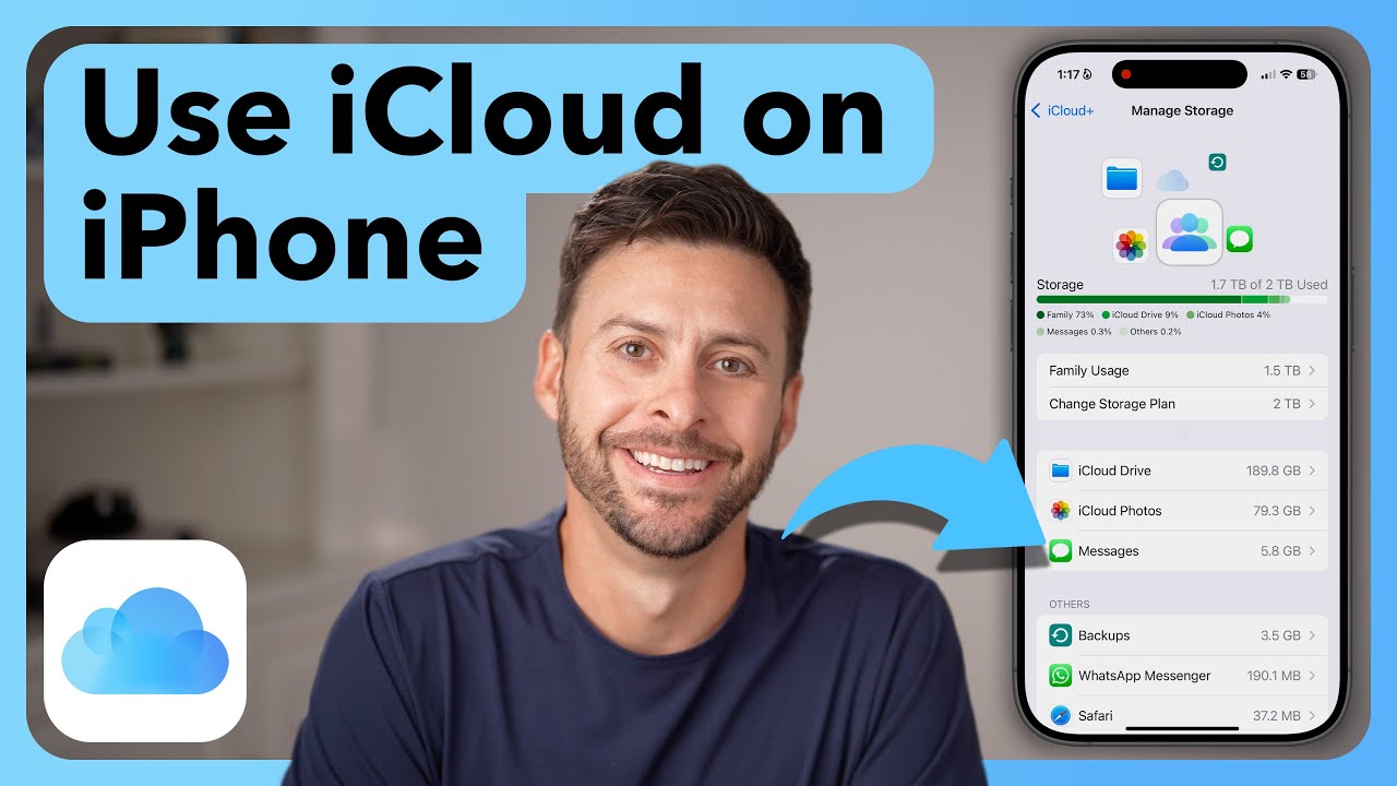How To Use iCloud On iPhone - YouTube