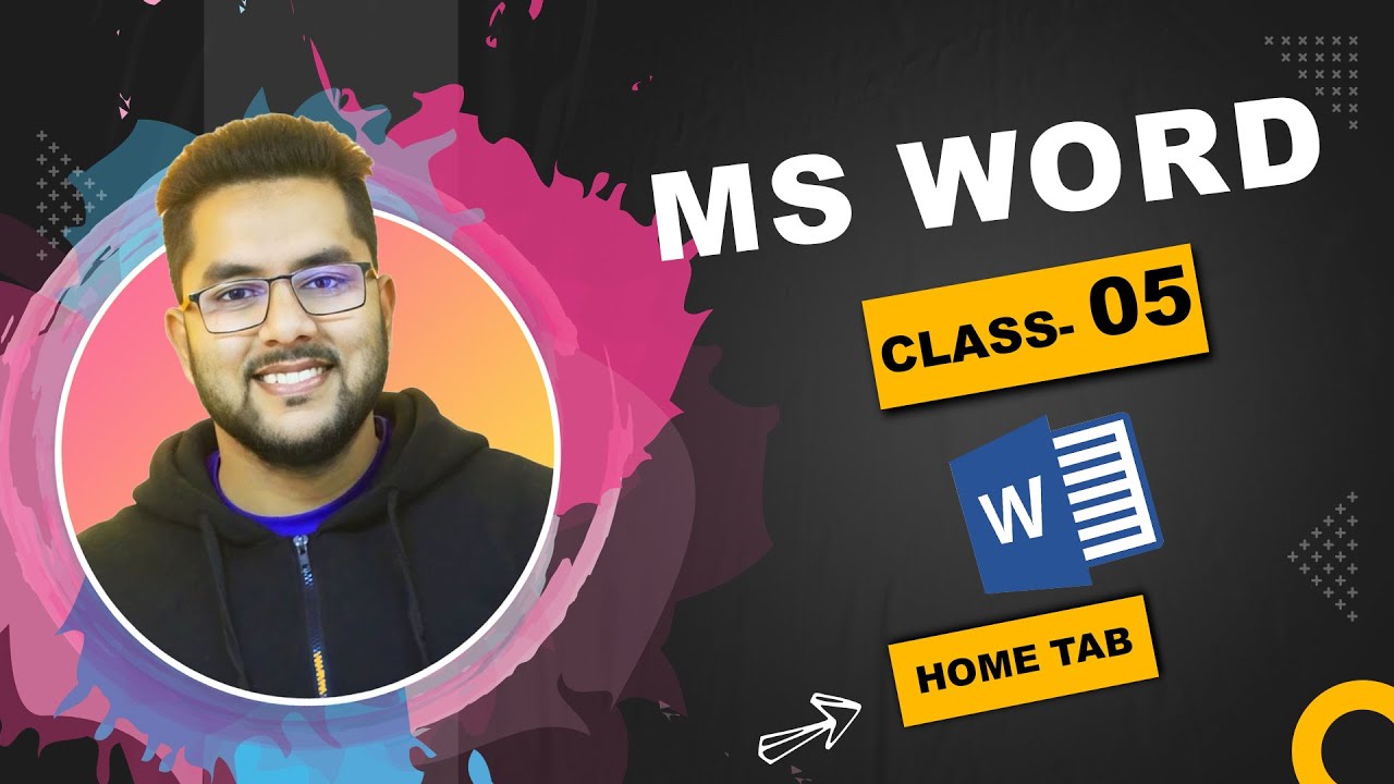 MS Word Home Tab, Peragraph, Basic Computer - Microsoft Word Tutorial Class- 04 SALMAN TUTORIAL ...