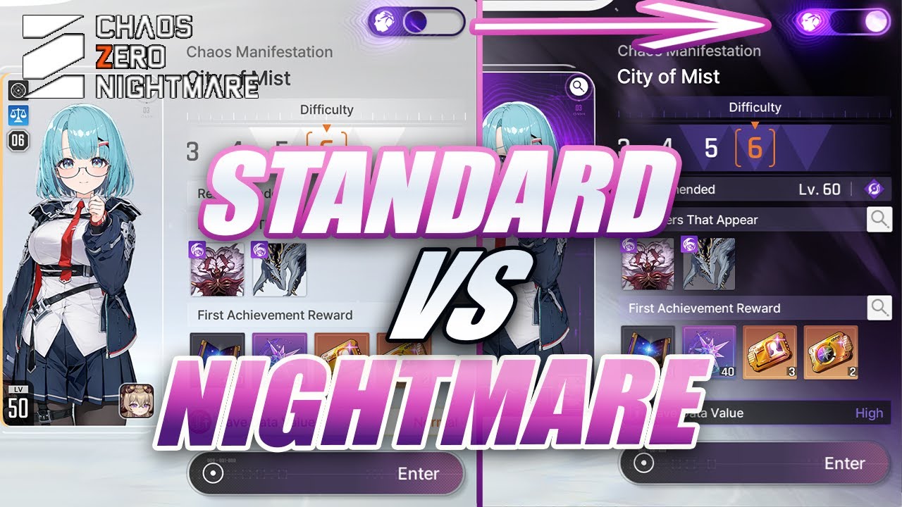 Standard or Nightmare? The BEST Way to Play Chaos Zero Nightmare - YouTube