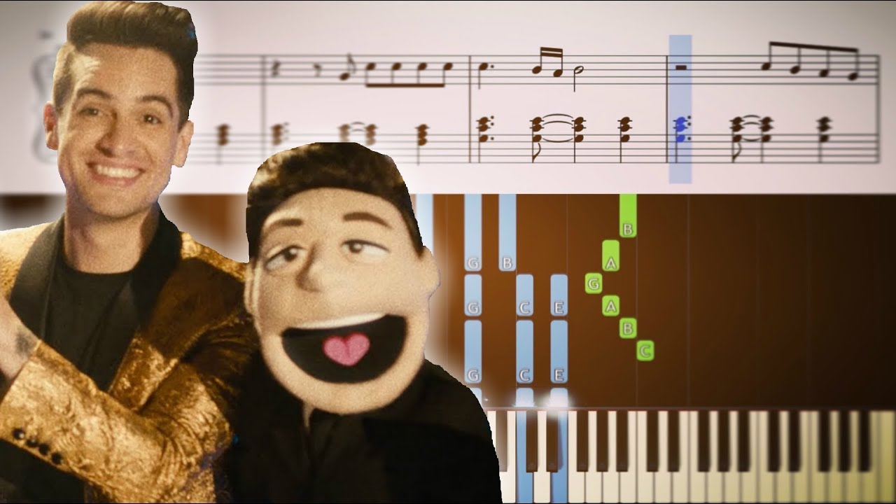 HEY LOOK MA, I MADE IT (Panic! At The Disco) - Piano Tutorial + SHEETS ...