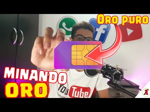 SACAR UN 1.000.000 En ORO de TARJETAS SIM ¿Es Posible EXTRAER ORO de ...
